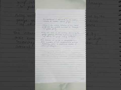 Group Theory | Public Administration | Law Guide | #publicadministration #notes #shorts #lawstudent