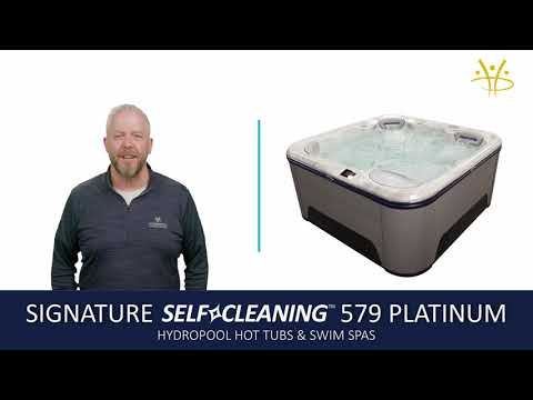 Signature 579 Platinum Hot Tub | Self-Cleaning 5-Person Hot Tub | Hydropool