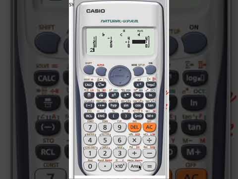 System of Linear equations in calculator