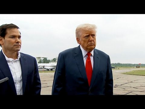 President Trump on Los Angeles protests over ICE raids