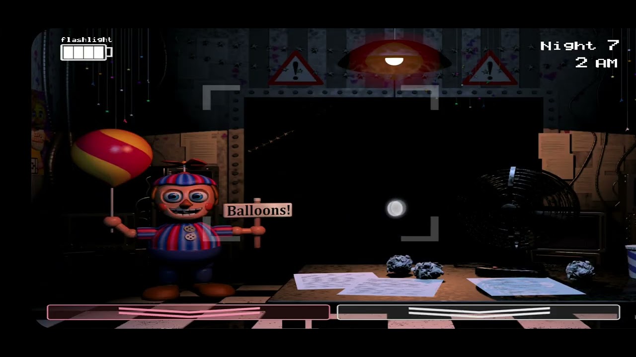 FNAF 2 But Ballon Boy makes me fail   WARNING WITHERED FOXY JUMPSCARE AT END !!!!