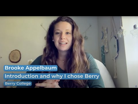 Animal Science Major at Berry College