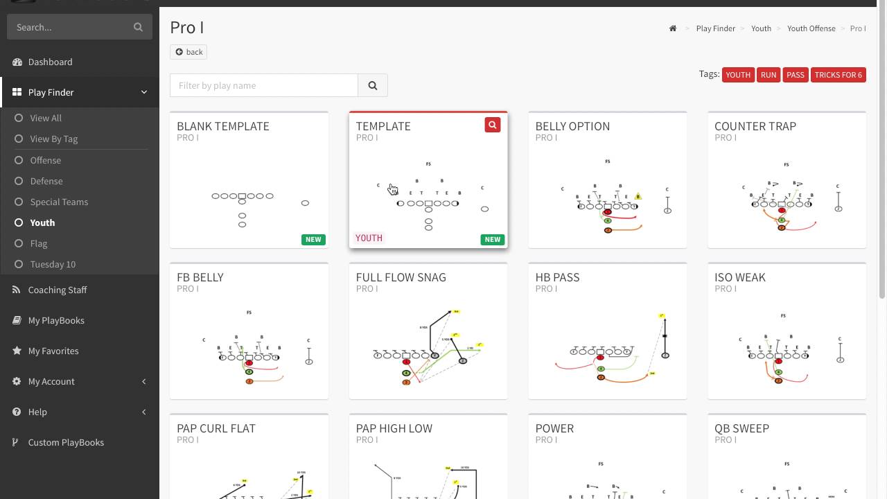 FirstDown PlayBook Template Release