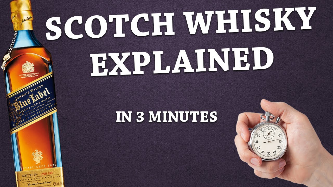 Scotch Whisky Explained in 3 Minutes