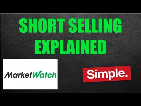 MarketWatch Stock Game: Short Selling Explained For Beginners