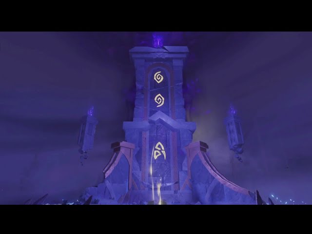 How to cleanse 3 towers of Void in Genshin Impact Three Realms Gateway ...