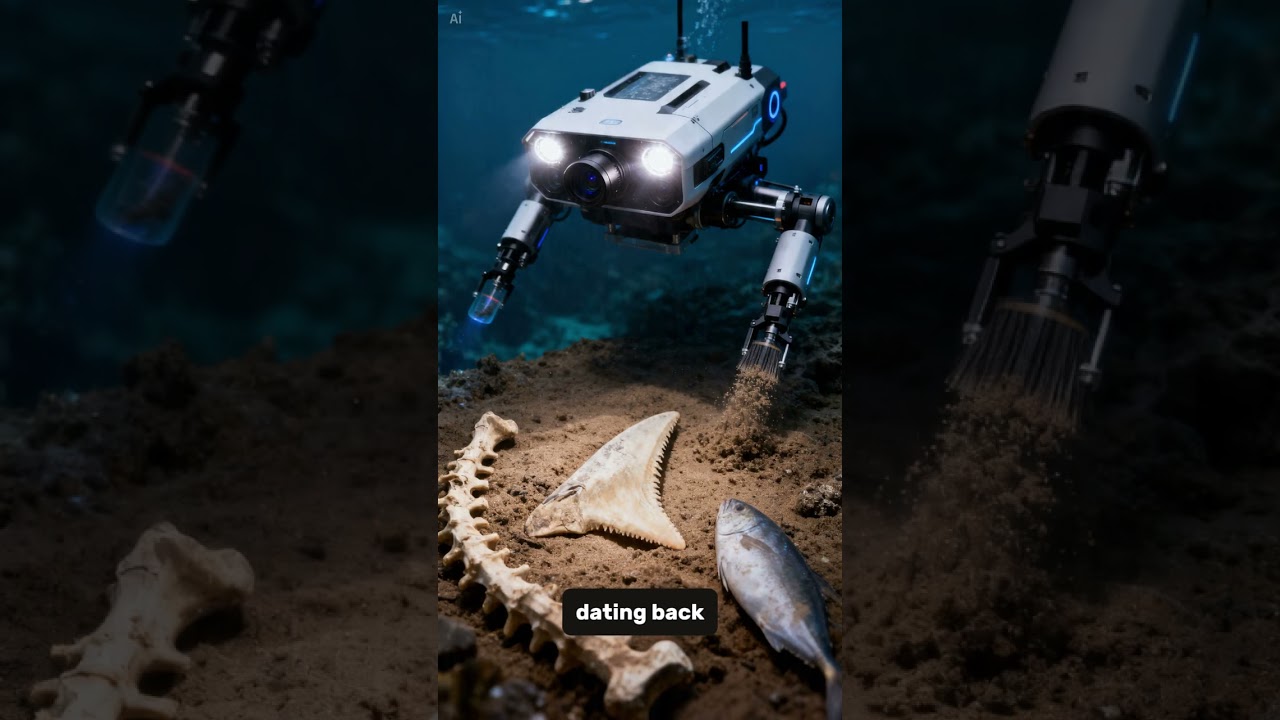 A Robot Found What?! 🤖🦈 40,000-Year-Old Secrets Uncovered!