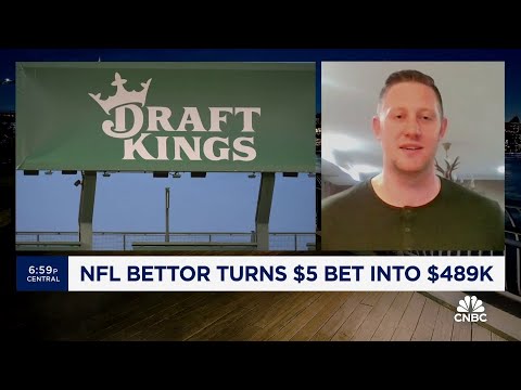 NFL bettor turns $5 bet into $489 thousand