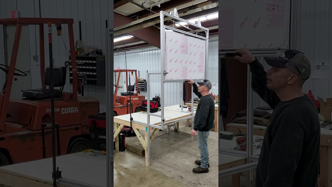 Machine Guarding with Counterbalance Door