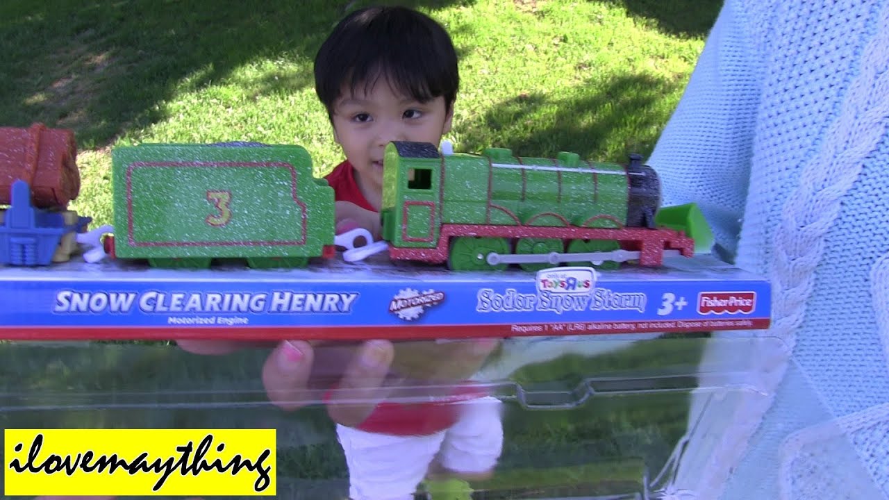 Unboxing Snow Clearing Henry - Sodor Snow Strom Adventures (Trackmaster)