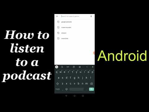 How To Listen To A Podcast On Android