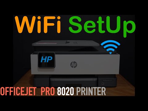 HP OfficeJet Pro 8020 WiFi Setup, Review..