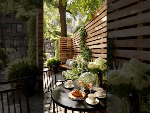 5+ Small Courtyard Garden Ideas You’ll Love 😍🥰 #gardendesign