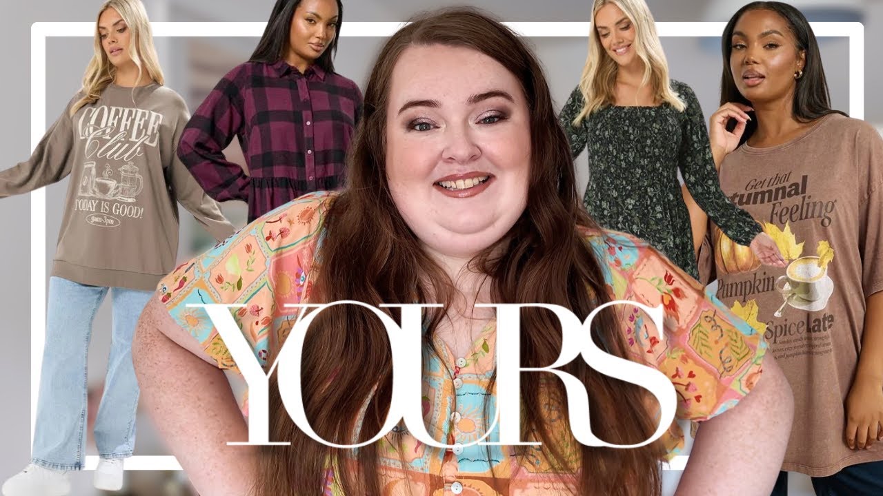 Yours Clothing Autumn Haul 👗🍂 | Plus Size Try-On & Cozy Causals