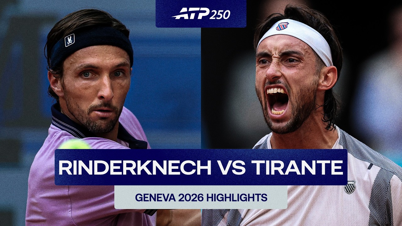Arthur Rinderknech vs Thiago Agustin Tirante Highlights | Geneva 2026 Round 1