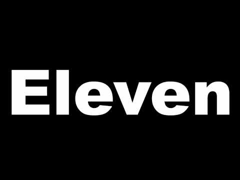 How to Pronounce ELEVEN (American English)