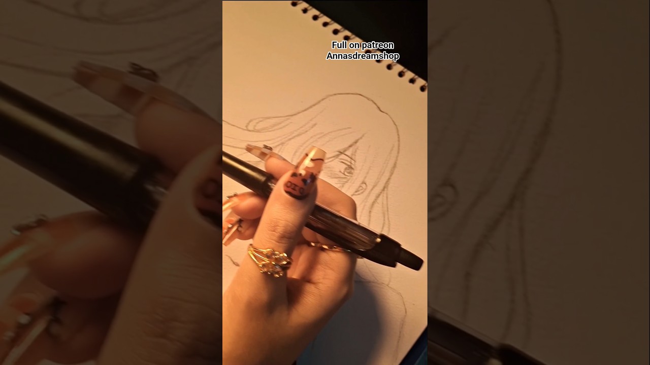 cute shy anime girls! #animeart #drawing #animeartwork #patreoncreator