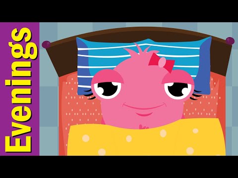 Evening Routines Song basic listenin…: English ESL video lessons