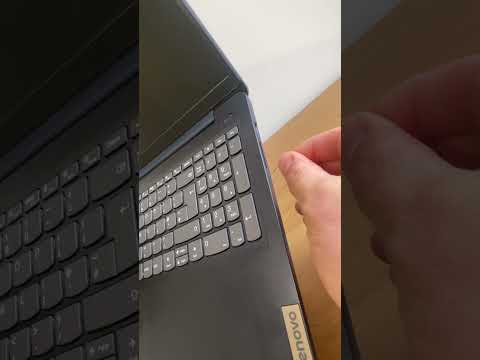 Lenovo laptop novo button