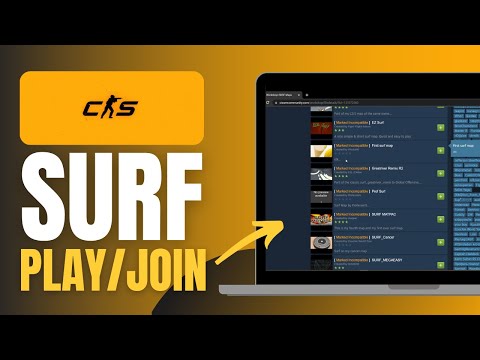 How To Play Surf in CS2 / Join Surf Server Counter Strike - Complete Guide