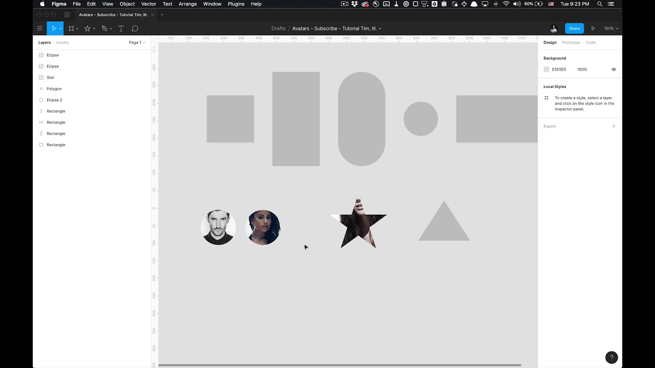 How to use the Avatars Figma Plugin