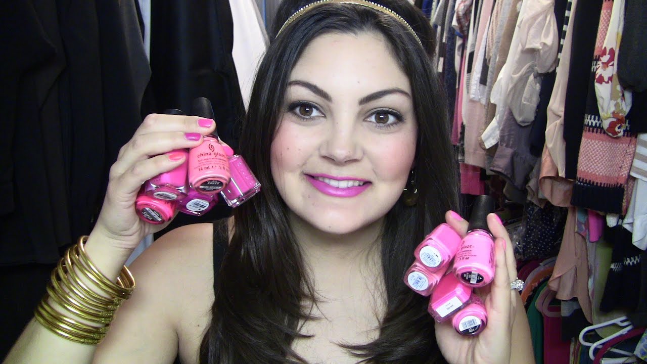Essie Pink Parka DUPE & Battle of the Neon Pink Nail Polishes!