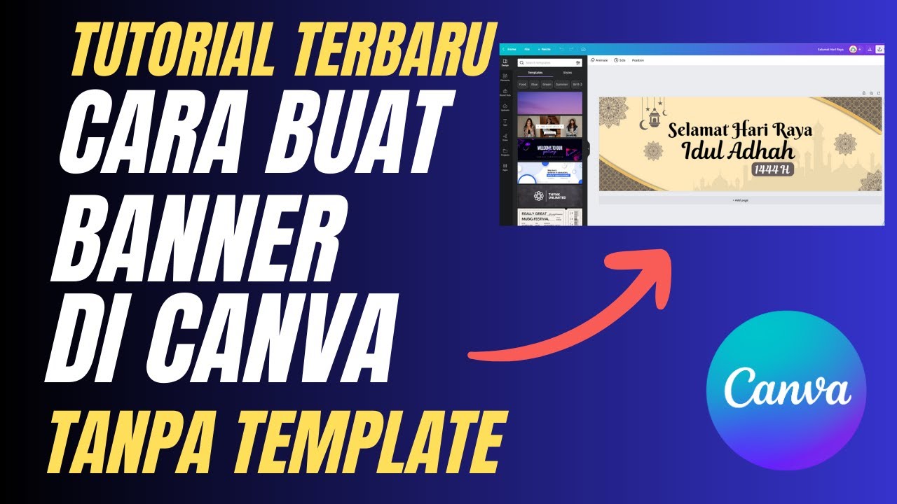 How to Make a Banner in Canva Without a Template