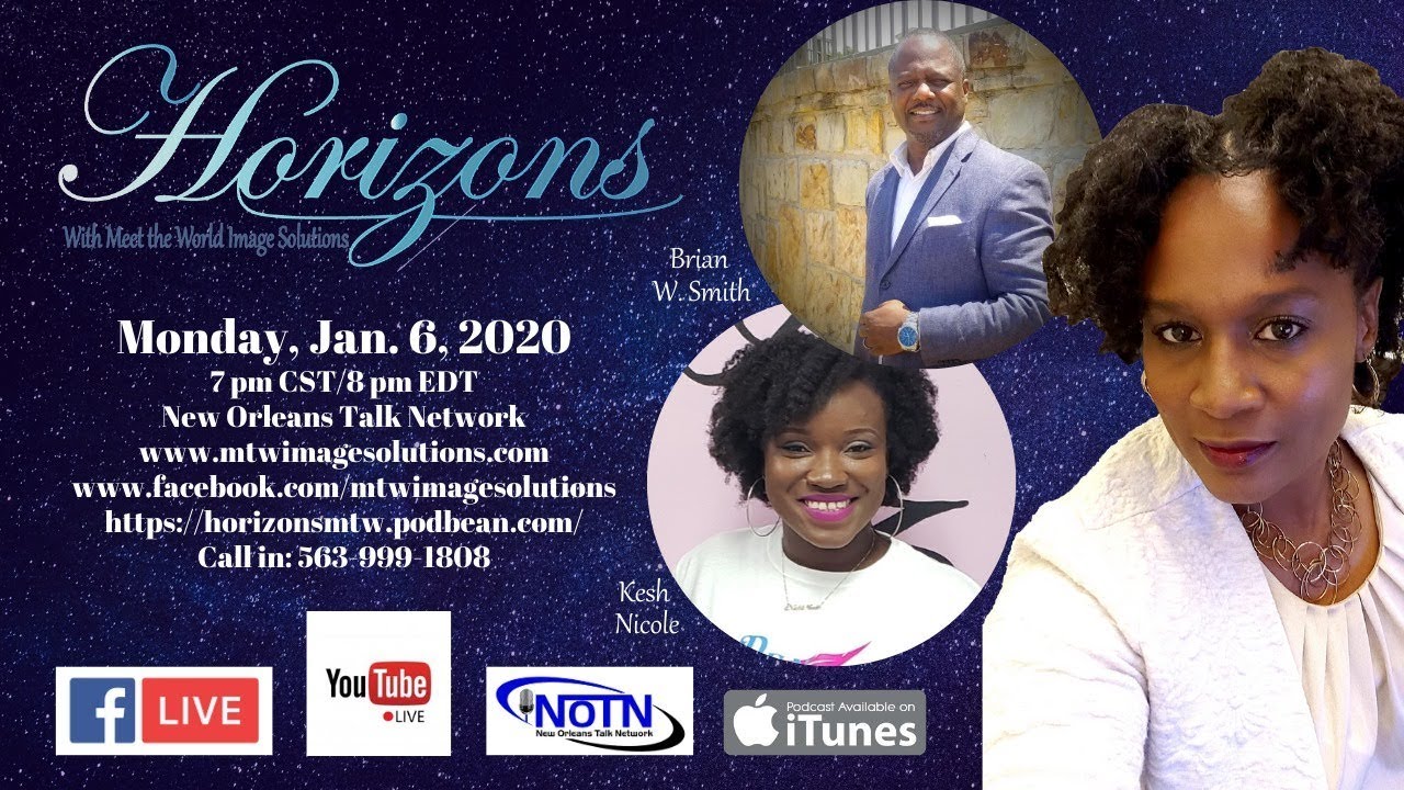 Horizons Meets:   Brian W. Smith and Author Kesh Nicole