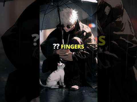Gojo = how many Sukuna fingers? #jujutsukaisen #gojo #sukuna