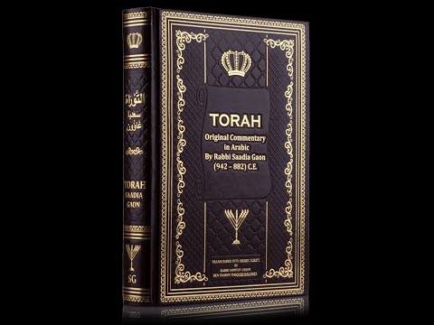 Amazing Story About Rav Saadia Gaon Ztl