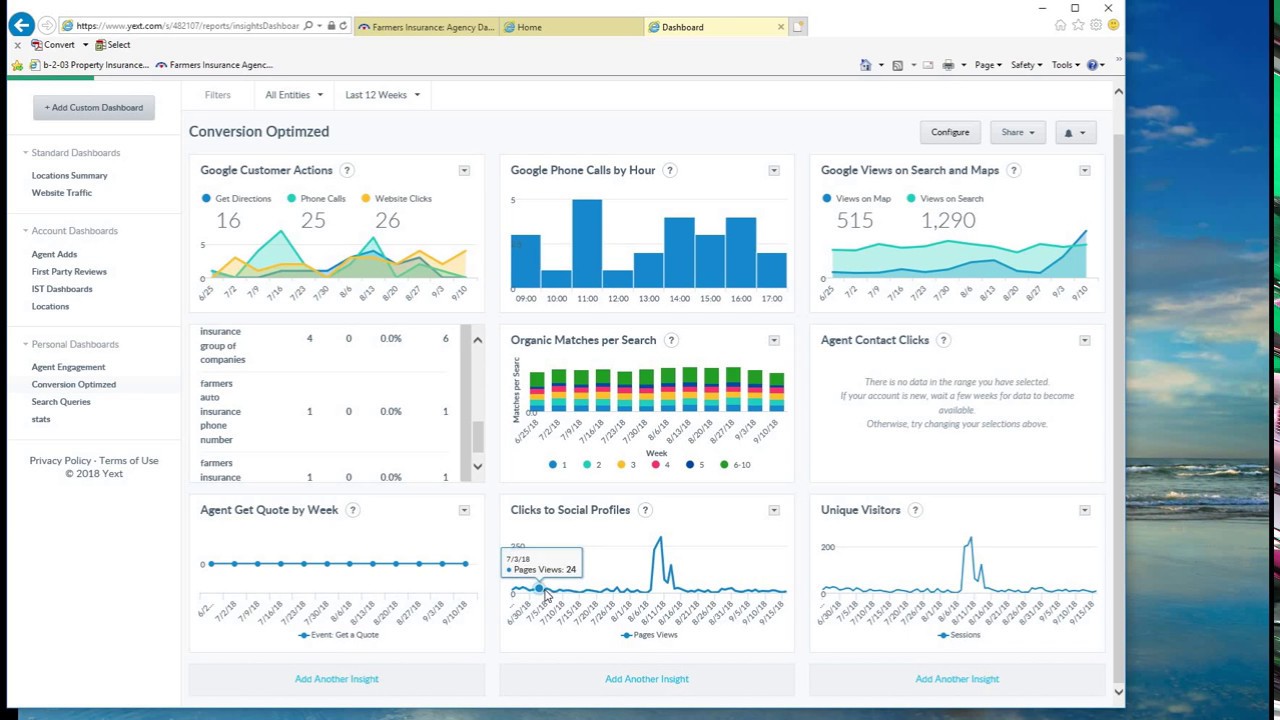 Content & Analytics Tutorial - Yext