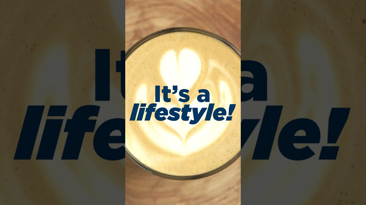 Art needs a latte of creativity. Happy Cafe Au Lait Day! ☕ #QargoCoffee #Latte #coffeelovers #shorts