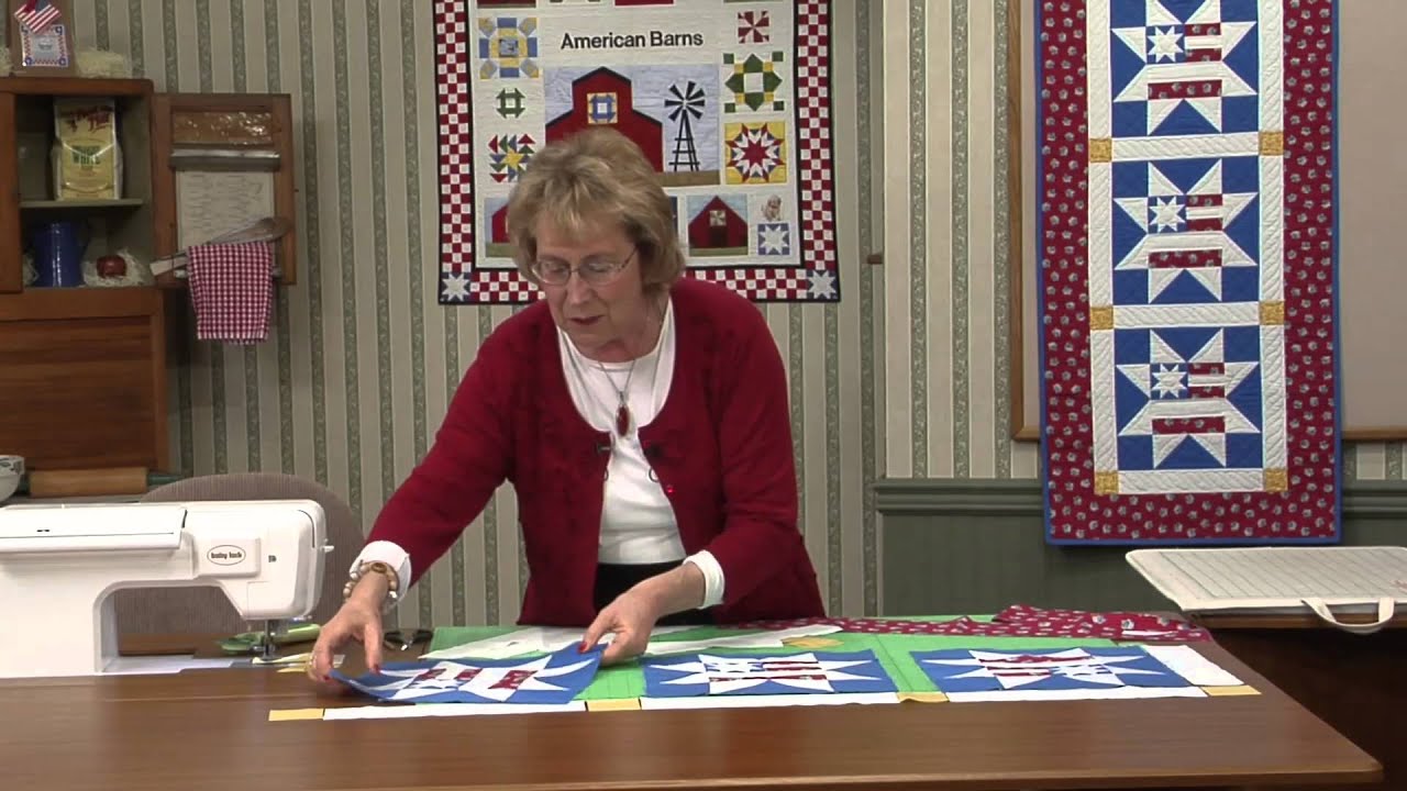 Quilt Blocks on American Barns - Americana Star