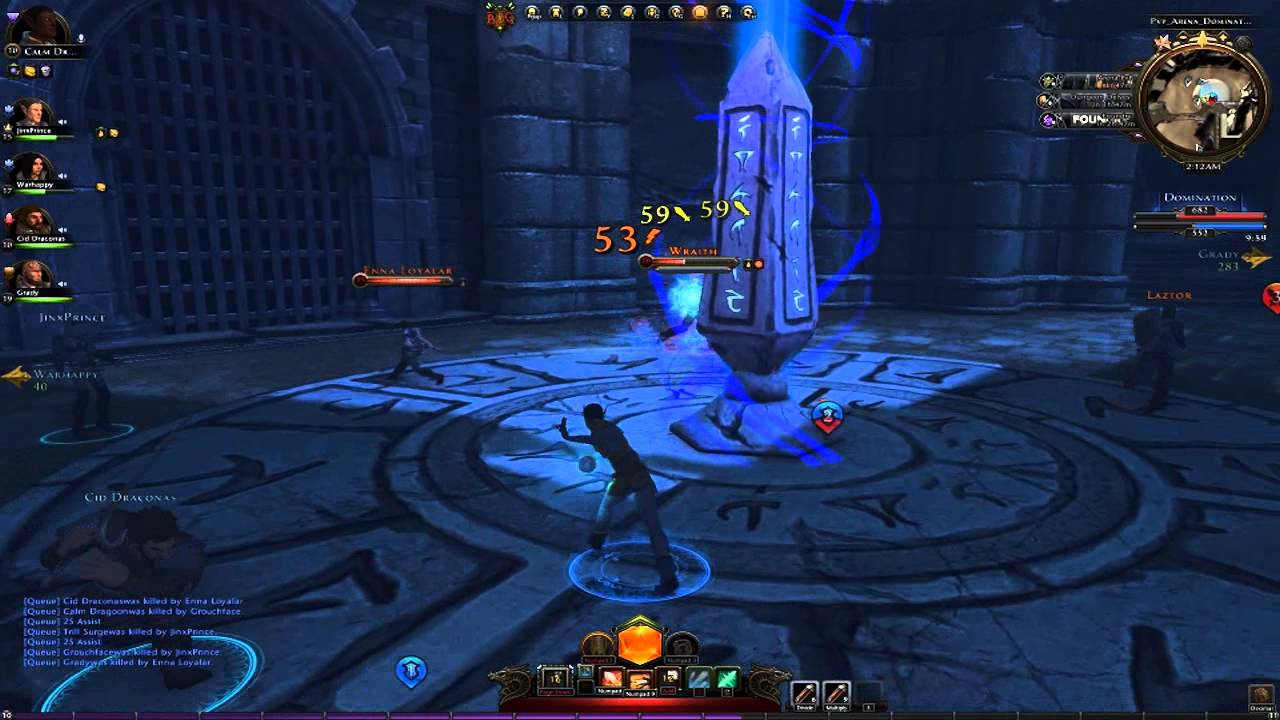 Neverwinter - PVP Control Wizard with commentary