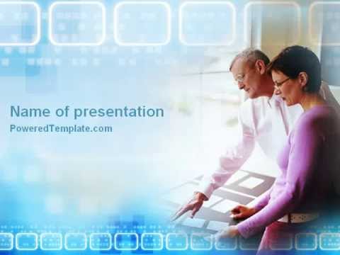 Project Management PowerPoint Template by PoweredTemplate.com