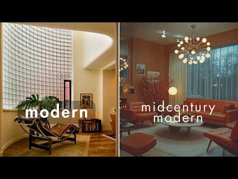 Modern vs. Midcentury Modern: What's the difference? Architecture & Design 101