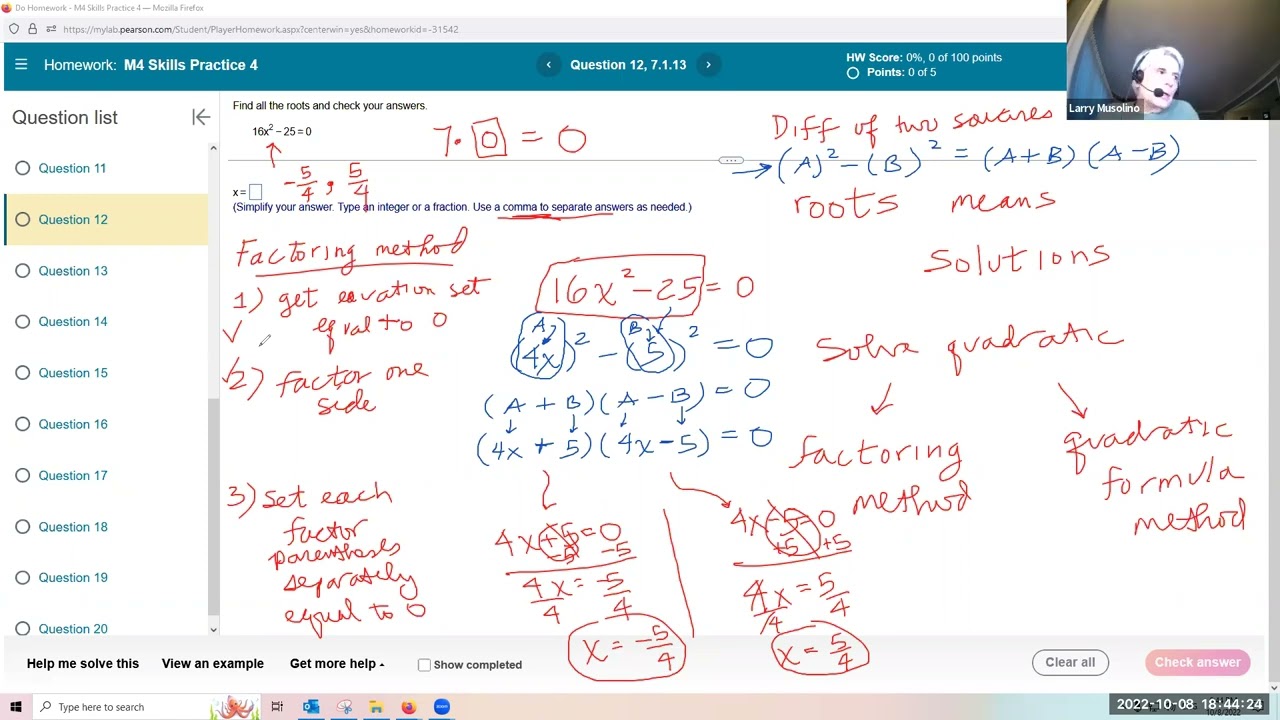 MATH111 Module 4 Instructor Video