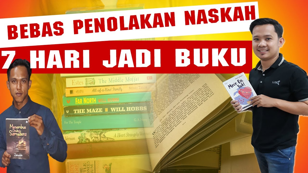 Cara Menerbitkan Buku  dengan mudah dan cepat 100% bisa