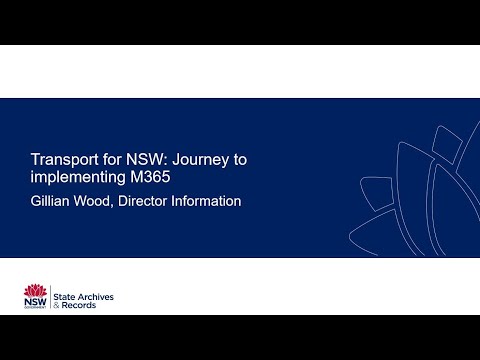 Transport for NSW: Journey to Implementing M365