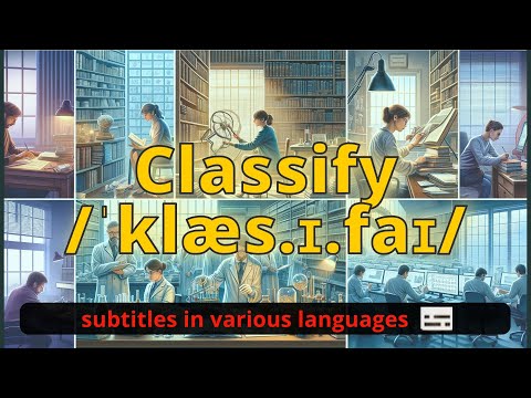 Classify meaning with 5 examples