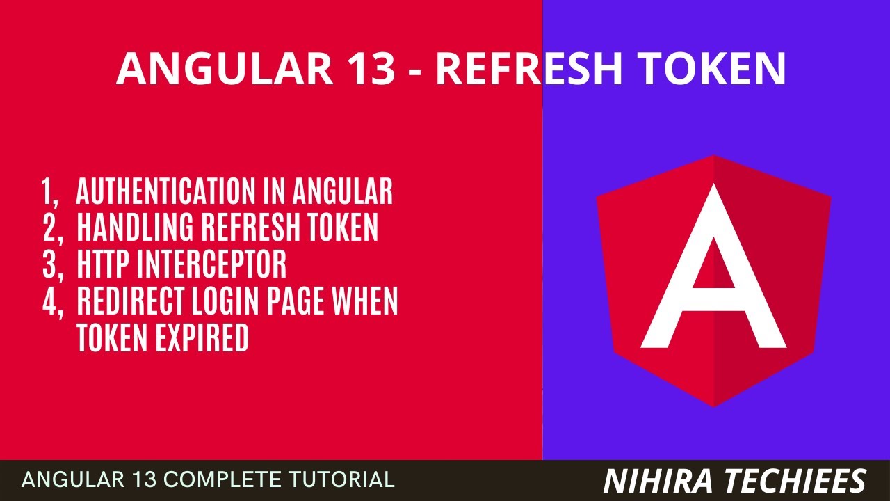 Angular Authentication part - 2 (Handling refresh token  + Http Interceptor + .NET Core API) #28