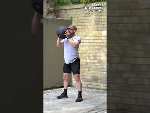 Full Body SLAM BALL WORKOUT for Combat Sports Conditioning!