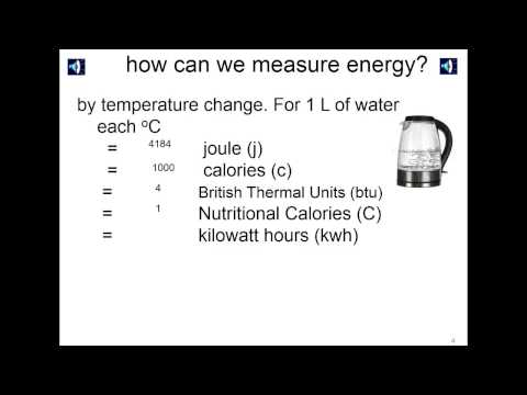 18.2 how to measure energy