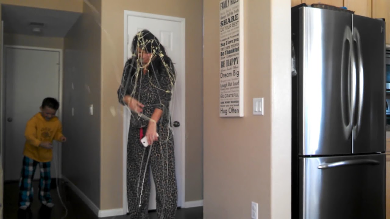 New Years Day Silly String Attack 2015!