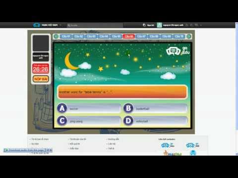 IOE Olympic Tiếng Anh Lớp 6 cấp Tỉnh - (2012-2013)