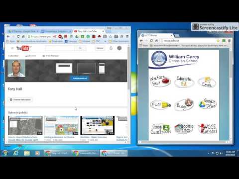 Using the Share to Classroom extension in Google Chrome
