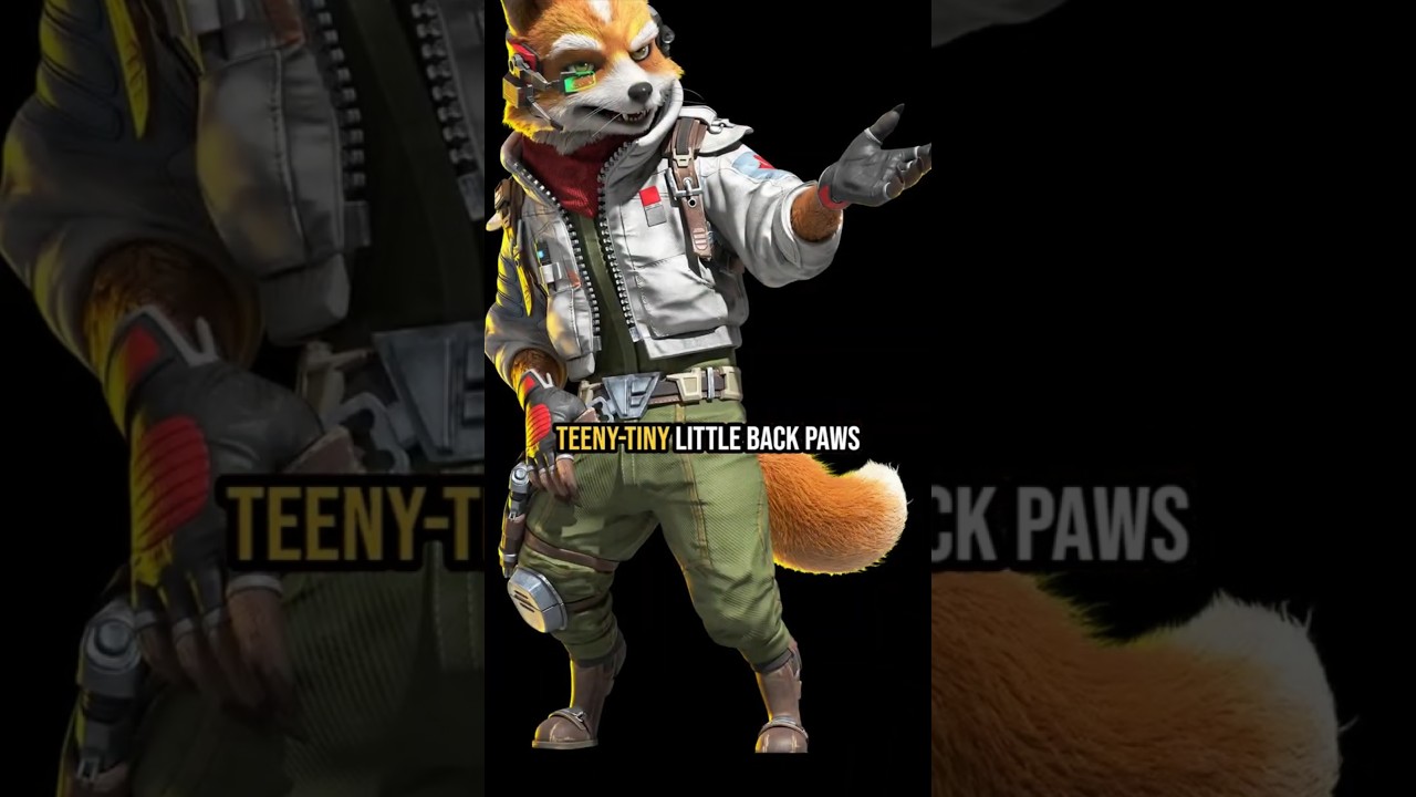 What Happened to Star Fox's Feet?!