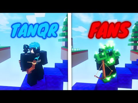 What TanqR Sees vs What TanqR Fans See…😱😳 (Roblox BedWars)