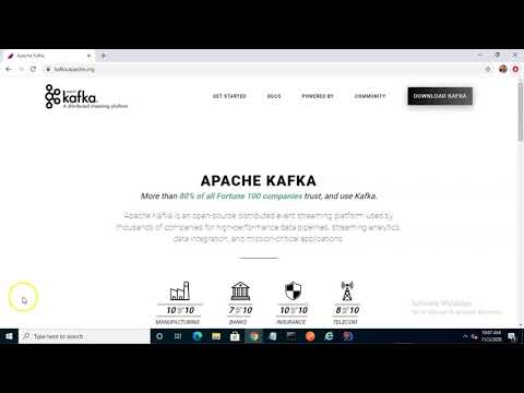Install Kafka and Open JDK on Windows; Create Topic