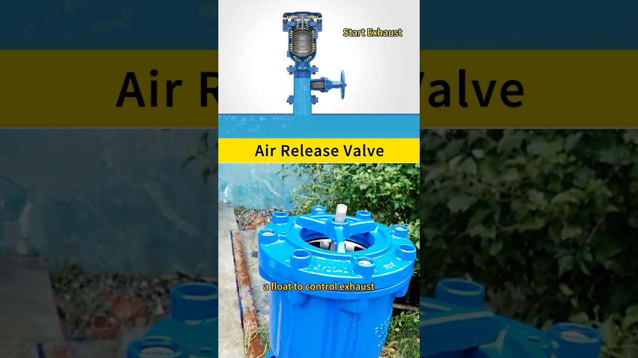 How Does an Air Release Valve Work? Quick Guide!#Valves #MechanicalEquipment #Industry